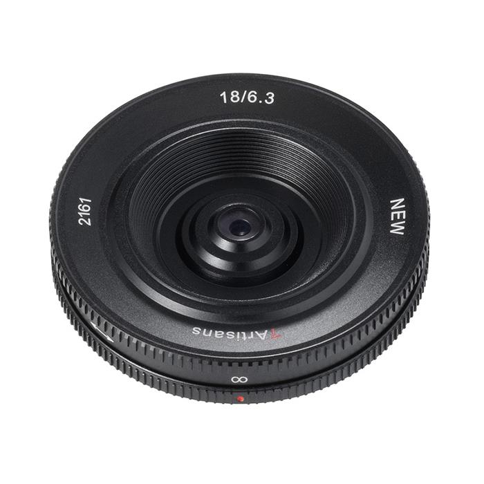 種別：ミラーレス用MFレンズ NOTE『七工匠 7Artisans 18mm F6.3 II』は、厚さ約10mmの超薄型ボディキャップレンズです。35mm判換算28mm相当（APS-C）の焦点距離で被写界深度も深く、パンフォーカスでのスナッ...
