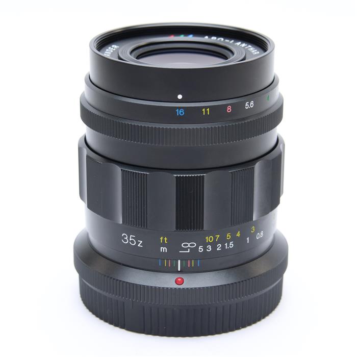 外観状態:良品 マップ保証期間:6ヶ月保証 付属品など:レンズフロントキャップ・レンズリアキャップ・レンズフード【ココがポイント！】APO-LANTHAR 35mm F2 Asphericalは、フルサイズのイメージサークルをカバーする、極...