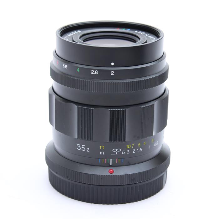 外観状態:美品 マップ保証期間:6ヶ月保証 付属品など:元箱・レンズフロントキャップ・レンズリアキャップ・レンズフード【ココがポイント！】APO-LANTHAR 35mm F2 Asphericalは、フルサイズのイメージサークルをカバーす...