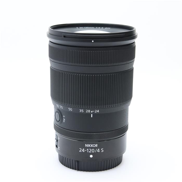 外観状態:良品 マップ保証期間:6ヶ月保証 付属品など:元箱・取扱説明書・レンズフロントキャップ・レンズリアキャップ・レンズフード・レンズケース【ココがポイント！】「NIKKOR Z 24-120mm f/4 S」は、高い解像力を有するNI...