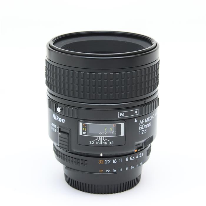 外観状態:良品 マップ保証期間:3ヶ月保証 付属品など:レンズフロントキャップ・レンズリアキャップ【ココがポイント！】1989年に発売された標準系マイクロレンズ。現在に至るまで、30年以上のロングセラーを誇る商品です。お求めやすい価格も魅力...