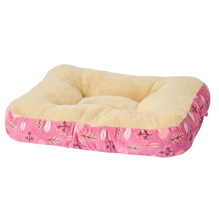 ベッド面はもこもこボアで温かさ抜群！ベースは極厚ウレタンとの二層構造のしっかり設計なので老犬にも！底はフローリングで使用しても安心なすべり止め効果生地を採用しています。【本体サイズ】縦420 mm×横670 mm×奥行520 mm　重量約4...