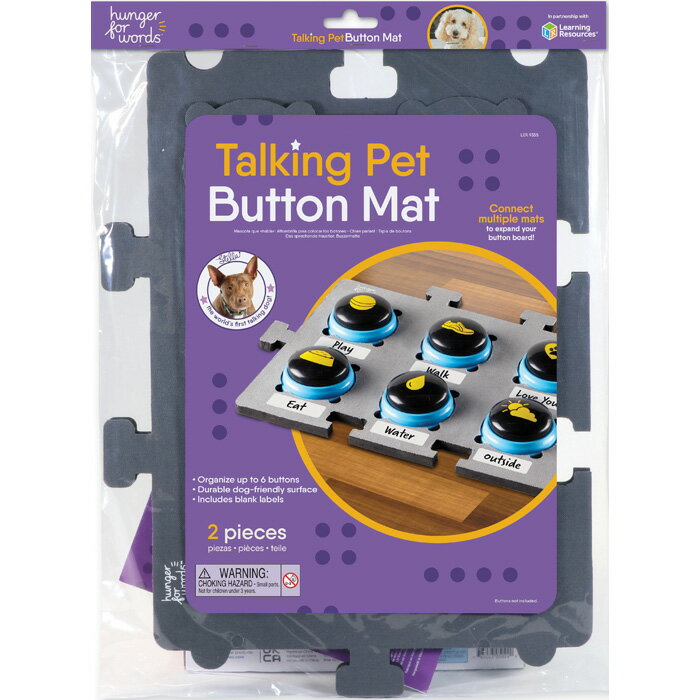 トーキングペット専用、おしゃべりボタンを固定するためのマットです。ボタンを固定すれば、きっと愛犬の使いやすさもアップ！愛犬と息の合ったパートナーになろう！【本体サイズ】本体サイズ：約 幅42.2×高さ32×厚み1.1cm【お手入れ方法】・汚...