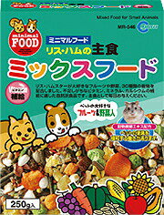 リス・ハムスターが大好物のフルーツや野菜、各種穀物を厳選し配合しました。不足しがちな野菜やビタミン・ミネラル・カルシウムの補給に最適な健康自然食品です。 内容量 250g メーカー マルカン 対象 リス・ハムスター 【関連商品】 ■ハムスタ...