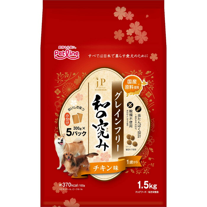 食べやすい薄い小粒タイプ。【給与方法】与える量は、種類、年齢、性別、運動量、季節などによって変わります。新鮮な水をいつでも好きなだけ飲めるように、別の容器に用意してください。【原材料】肉類（チキンミール、ミートミール、チキンレバーパウダー）...