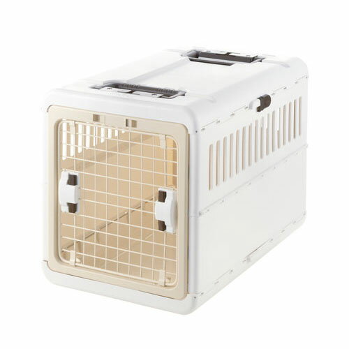 ・使わないときは、スリムに収納できます。・シートベルトに固定できるから、車での安全対策に。・プラスチック製なので、水洗いできてお手入れ簡単。・普段からハウスとして慣れておくことで、来客時や災害時の移動にも安心です。・扉は左右どちらからでも開...