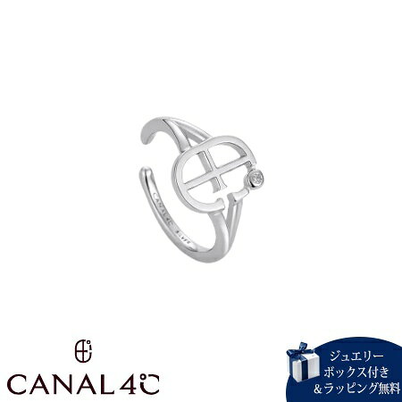 ■説明文CANAL 4℃のシンボルマークを日常に寄り添うジュエリーとして表現したコレクション。リングとしてもイヤーカフとしても楽しめる2WAY仕様のリングカフ。シンボルマークをモチーフにしたミニマルなデザインに、キュービックジルコニアのきら...