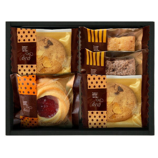 ●ロシアケーキ(ブルーベリーサン)、スクエアパイ(プレーン、ショコラ)、ナッツとチョコのざっくりクッキー×2●箱147×194×38mm（日本製）●賞味期限/120日（製造日より）(ギフトコーナー以外の商品との同梱の場合は通常の送料となりま...