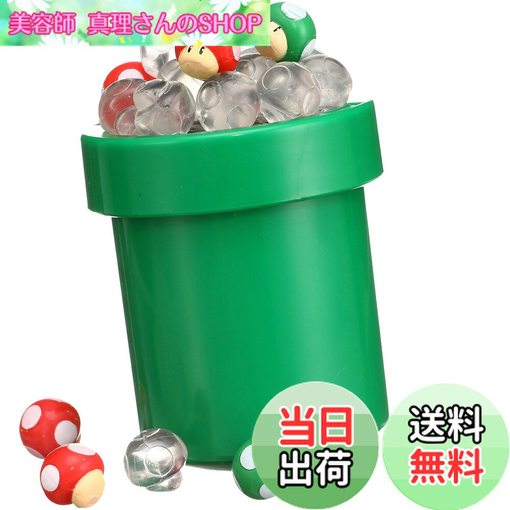 商品情報商品の説明商品紹介 揺れる土管にキノコを落とさずつめるかな？ 遊び方は、1人1個ずつ順番にキノコを積み上げていく「キノコつみゲーム」と、1人で何個のキノコを積むことができるか競う「チャレンジゲーム」の2種類があります。 安全警告 ・...