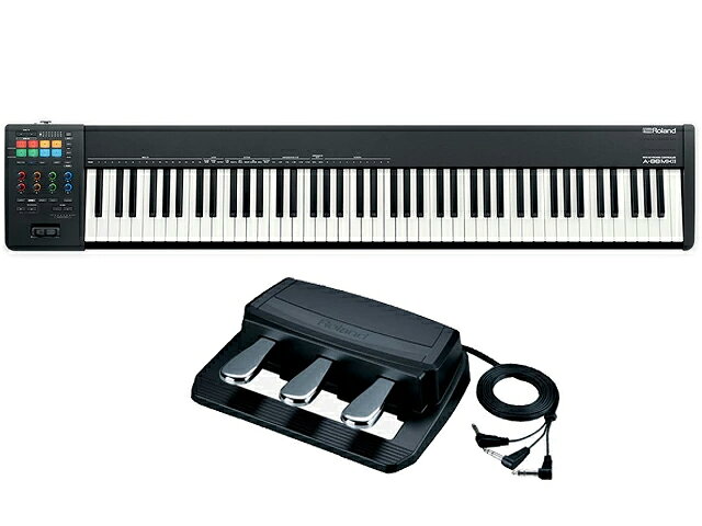 ■店舗在庫あります！即納可能!!■ ◇セット内容◇ ・Roland A-88mk2 ・Roland RPU-3 演奏しコントロールする喜びを実現 88 鍵盤MIDI コントローラーのプロフェッショナル・モデルであるRoland A-88MK...