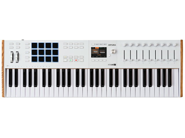 ■店舗在庫あります！即納可能!!■ 卓抜したコントローラー・キーボード KeyLab mk3 は、コンピュータの拡張だけではなく、あなた自身のイメージの拡張を提供します。 プロフェッショナルで人間中心のデザインの KeyLab mk3 は、...