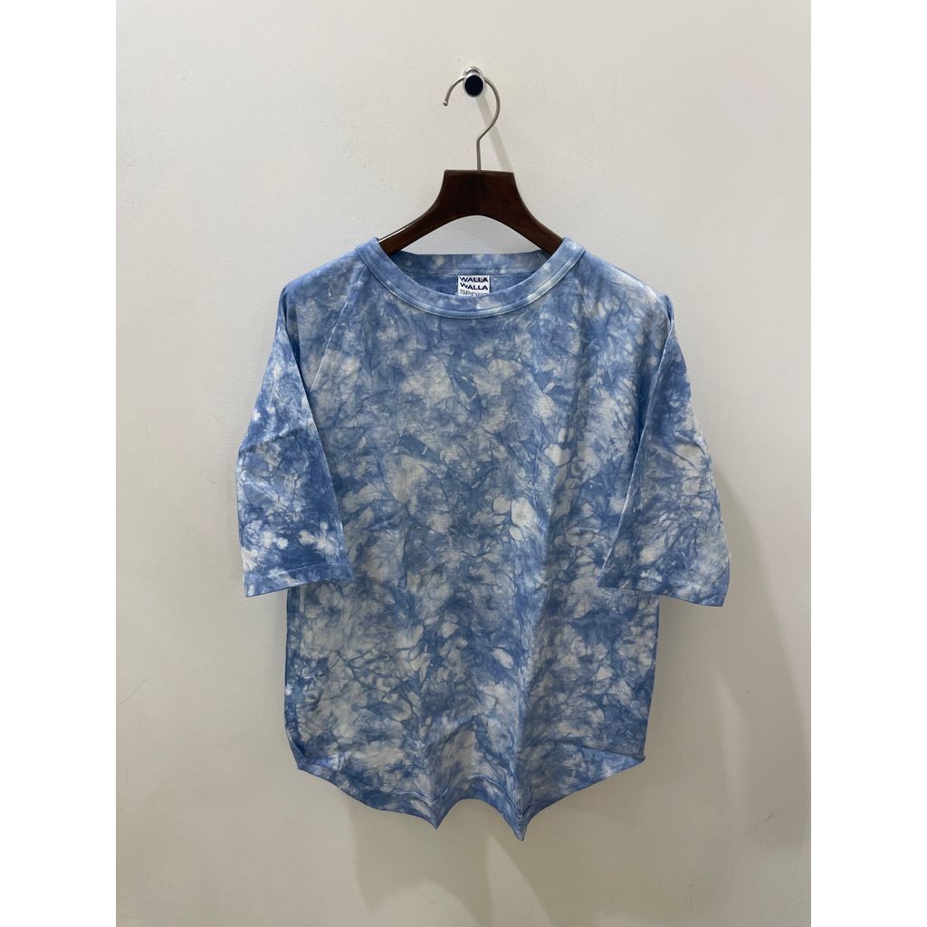 WALLA WALLA SPORT TIE-DYE 1/2 LOOSE BASEBALL TEE 〈ワラワラスポーツ〉 WALLA WALLA SPORT TIE-DYE 1/2 LOOSE BASEBALL TEECOYOTE TD / ...