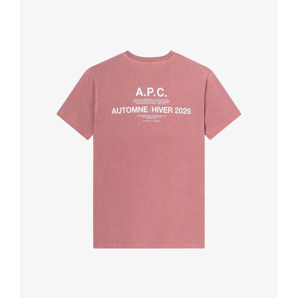 ,,,A.P.C. Printemps 26Tシャツ〈アーペーセー〉A.P.C.Printemps 26 Tシャツ*ユニセックスモデル.*ストレートカット.*クルーネック.*後身にプリント入り.素材とメンテナンス綿 100%.ポルトガル製....