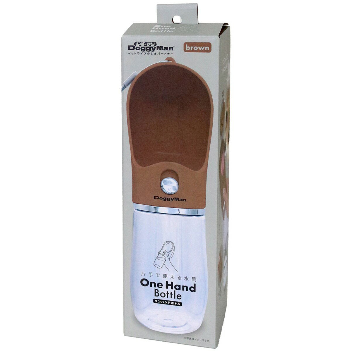 [商品サイズ(mm)]80×80×285[単品重量(g)]190 [原材料]ABS樹脂、PET[商品説明]持ち物が多いときでも、リードを持ったまま片手でサッと使える。水分補給やおしっこ跡のお掃除に。[使用方法・給与方法]【使用方法】●ボタン...