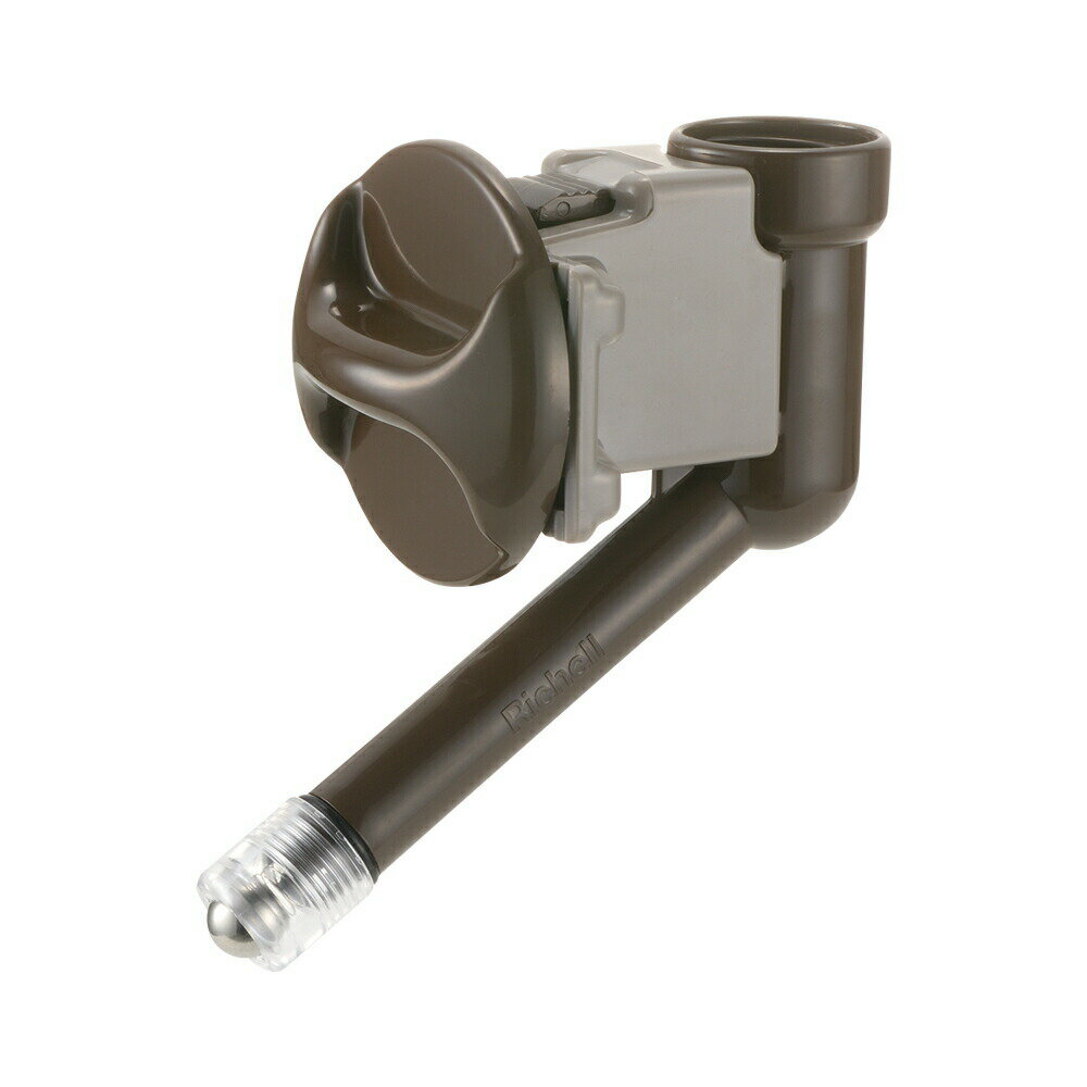 [商品サイズ(mm)]65×108×120[単品重量(g)]110 [原材料]本体・ホルダー部・ネジ部：ABS樹脂、吸い口：ポリカーボネート、吸い口ボール：ステンレス鋼、パッキン（太）：合成ゴム、パッキン（細）：シリコーンゴム[商品説明]5...