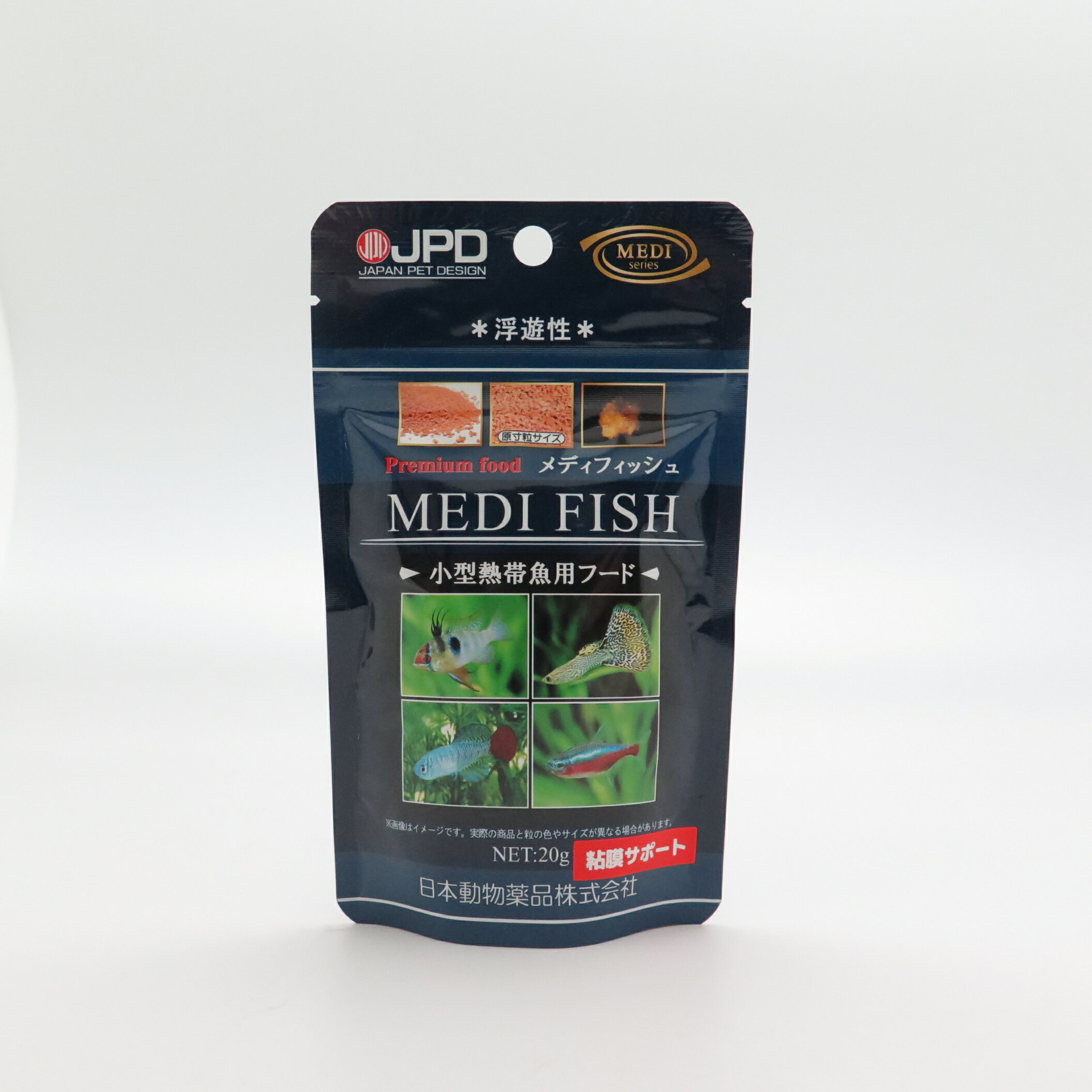 [商品サイズ(mm)]90×25×150[単品重量(g)]25 [栄養成分]たんぱく質45%以上、脂質16%以上、粗繊維1.5%以下、灰分8%以下、水分8%以下[原材料]乾燥全卵、脱脂粉乳、オキアミミール、脱殻アルテミア、エビエキス、ゼラチ...