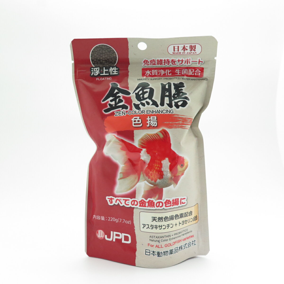 [商品サイズ(mm)]128×45×210[単品重量(g)]250 [栄養成分]たんぱく質34%以上、脂質5%以上、粗繊維3%以下、灰分15%以下、水分10%以下[原材料]小麦粉・とうもろこし・フィッシュミール・大豆粕・魚油・米糠・パプリカ...