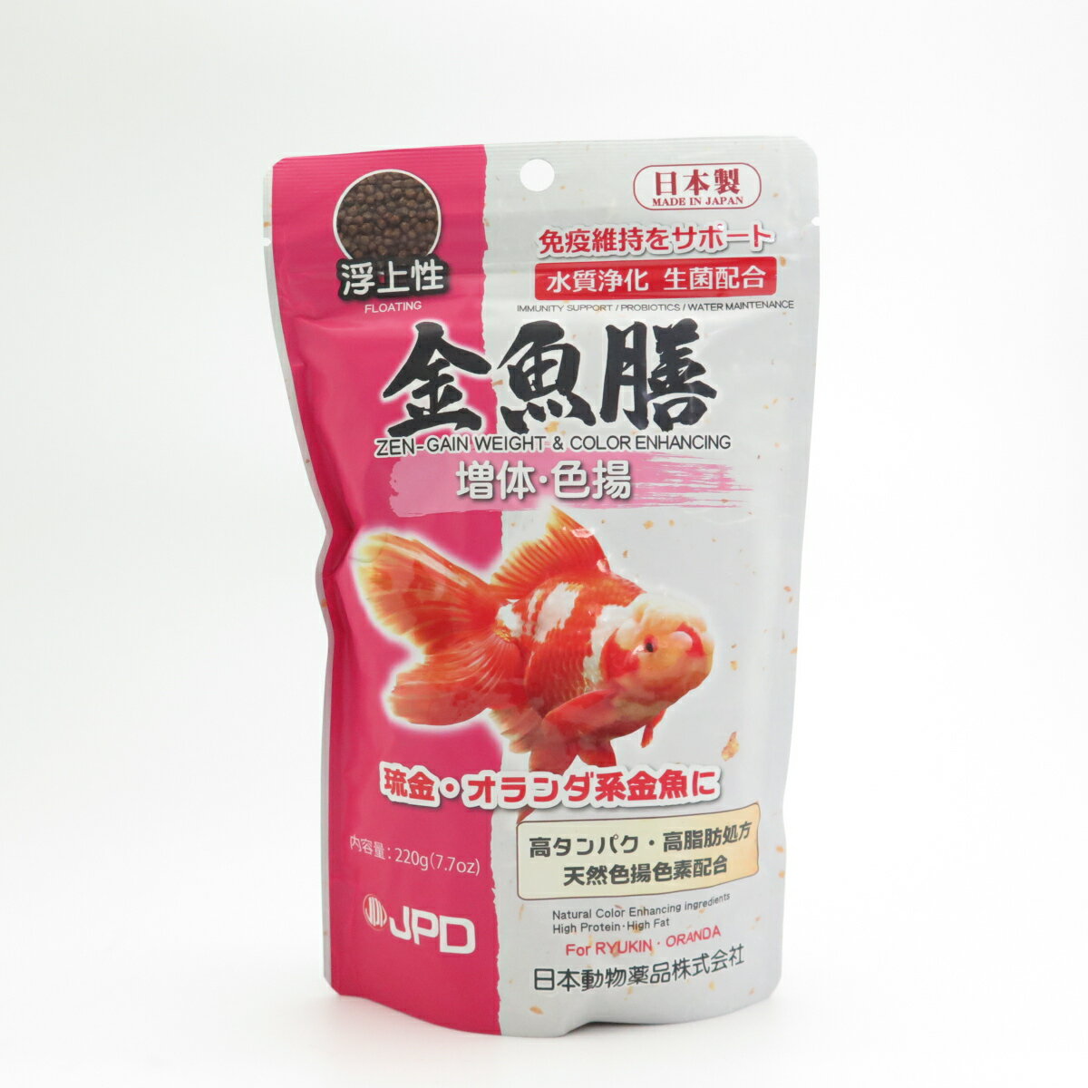 [商品サイズ(mm)]128×45×210[単品重量(g)]250 [栄養成分]たんぱく質45%以上、脂質7%以上、粗繊維4%以下、灰分15%以下、水分10%以下[原材料]フィッシュミール・小麦粉・大豆かす・コーングルテンミール・魚油・オキ...