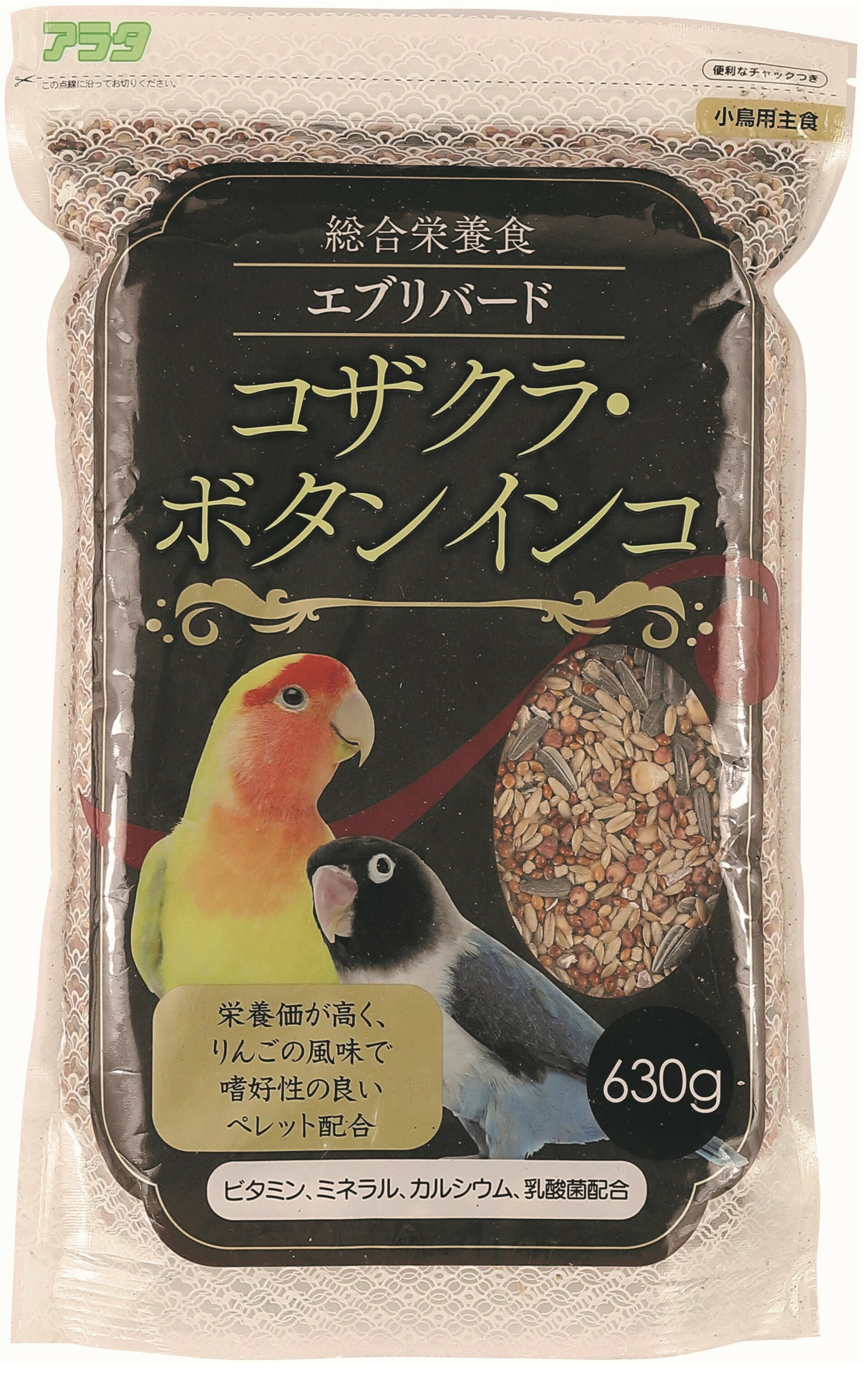 [商品サイズ(mm)]170×80×260[単品重量(g)]650 [エネルギー]385kcal/100g[栄養成分]たんぱく質11.9%以上、脂質9.6%以上、粗繊維4.0%以下、灰分2.7%以下、水分9.5%以下、炭水化物約58.3%（...