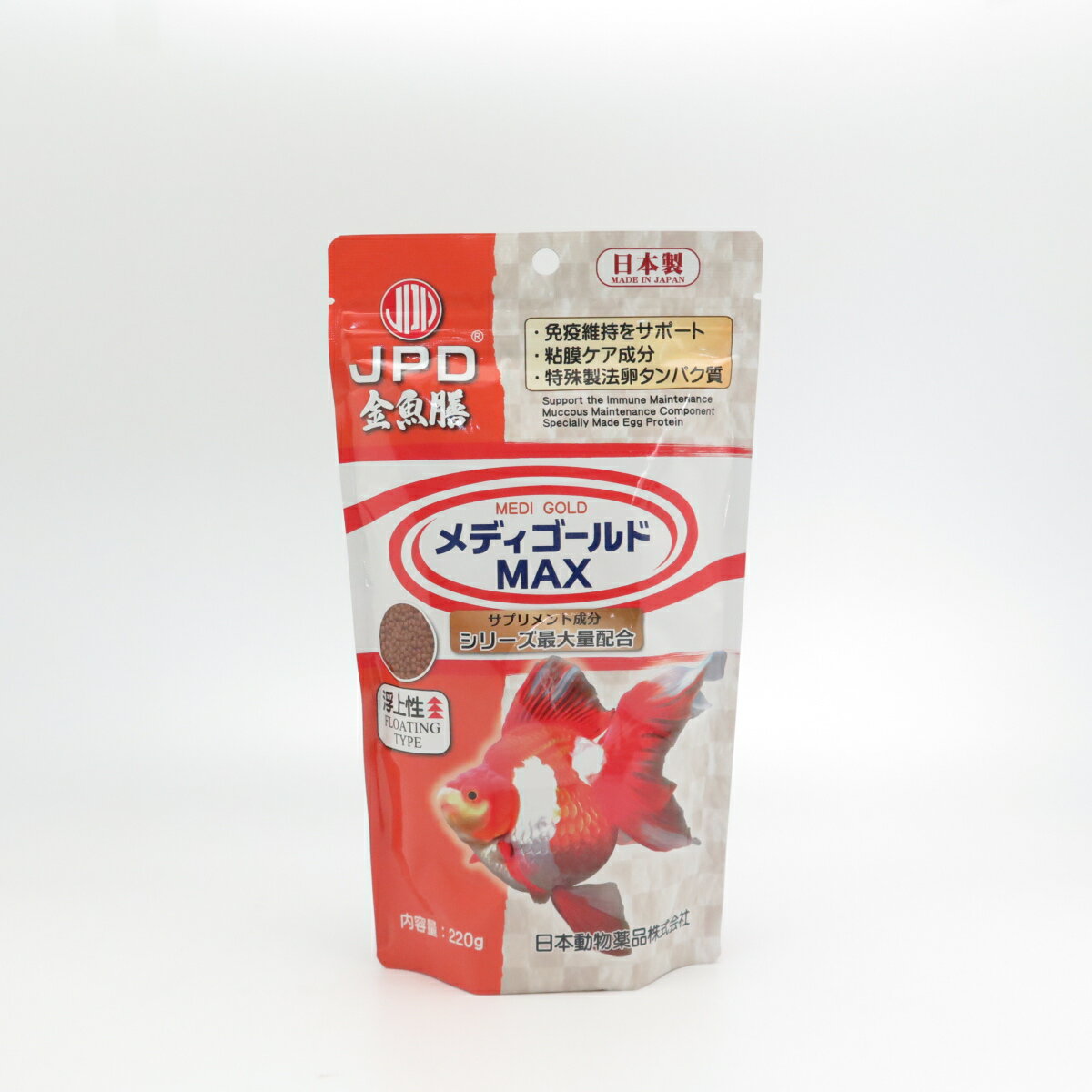 [商品サイズ(mm)]128×45×210[単品重量(g)]230 [栄養成分]たんぱく質34%以上、脂質5%以上、粗繊維3%以下、灰分15%以下、水分10%以下[原材料]小麦粉、フィッシュミール、オキアミミール、脱脂大豆、米ぬか、魚油、乾...