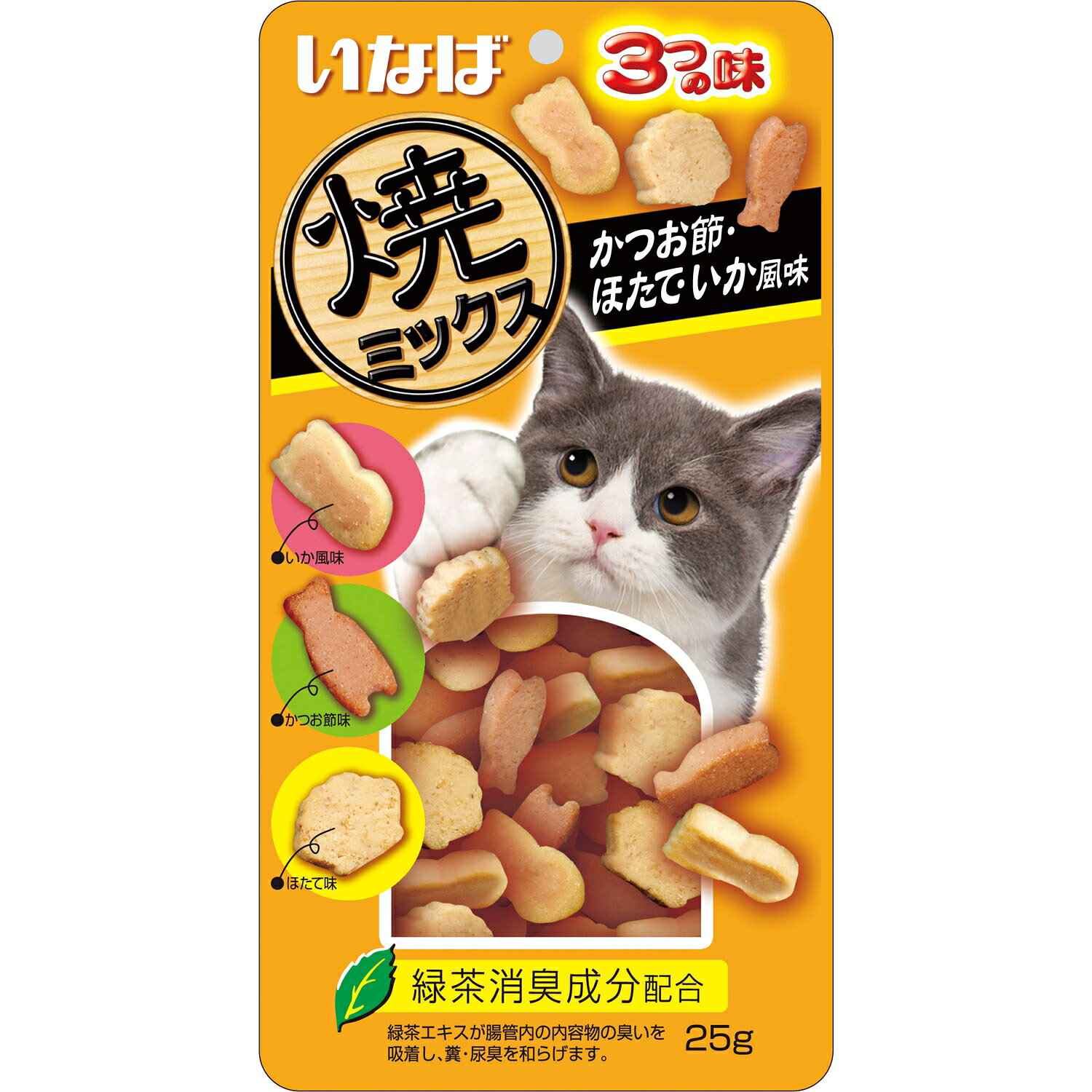 [商品サイズ(mm)]100×20×190[単品重量(g)]28 [エネルギー]約40kcal/袋[栄養成分]たんぱく質24.0%以上、脂質2.5%以上、粗繊維0.4%以下、灰分2.0%以下、水分71.0%以下[原材料]鶏肉、かつお、かつお...