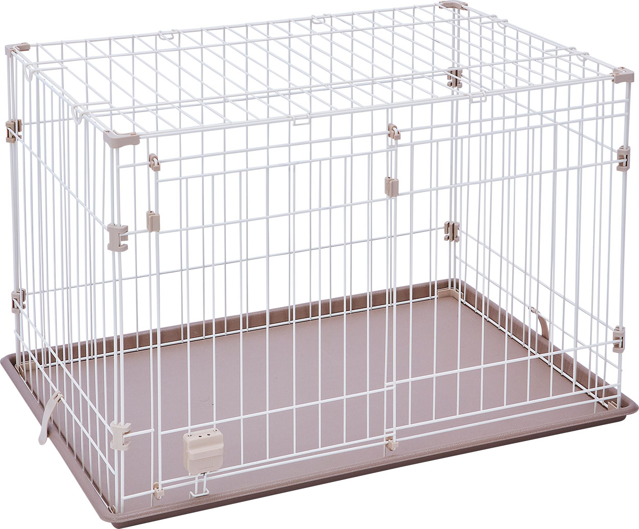 [商品サイズ(mm)]920×45×650[単品重量(g)]7500 [原材料]フェンス：鉄、トレー：ABS樹脂、プラスチックパーツ：ABS樹脂・ポリプロピレン[商品説明]インテリアに合わせやすいナチュラルカラーのパピーサークル！[使用方法...