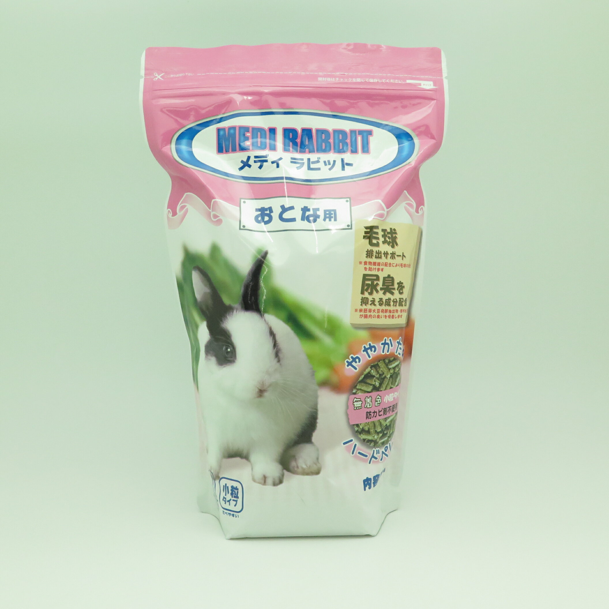 [商品サイズ(mm)]220×60×345[単品重量(g)]1000 [エネルギー]256kcal/100g[栄養成分]たんぱく16%以上、脂質2.5%以上、粗繊維19%以下、灰分9%以下、水分10%以下[原材料]アルファルミール、大豆皮、...