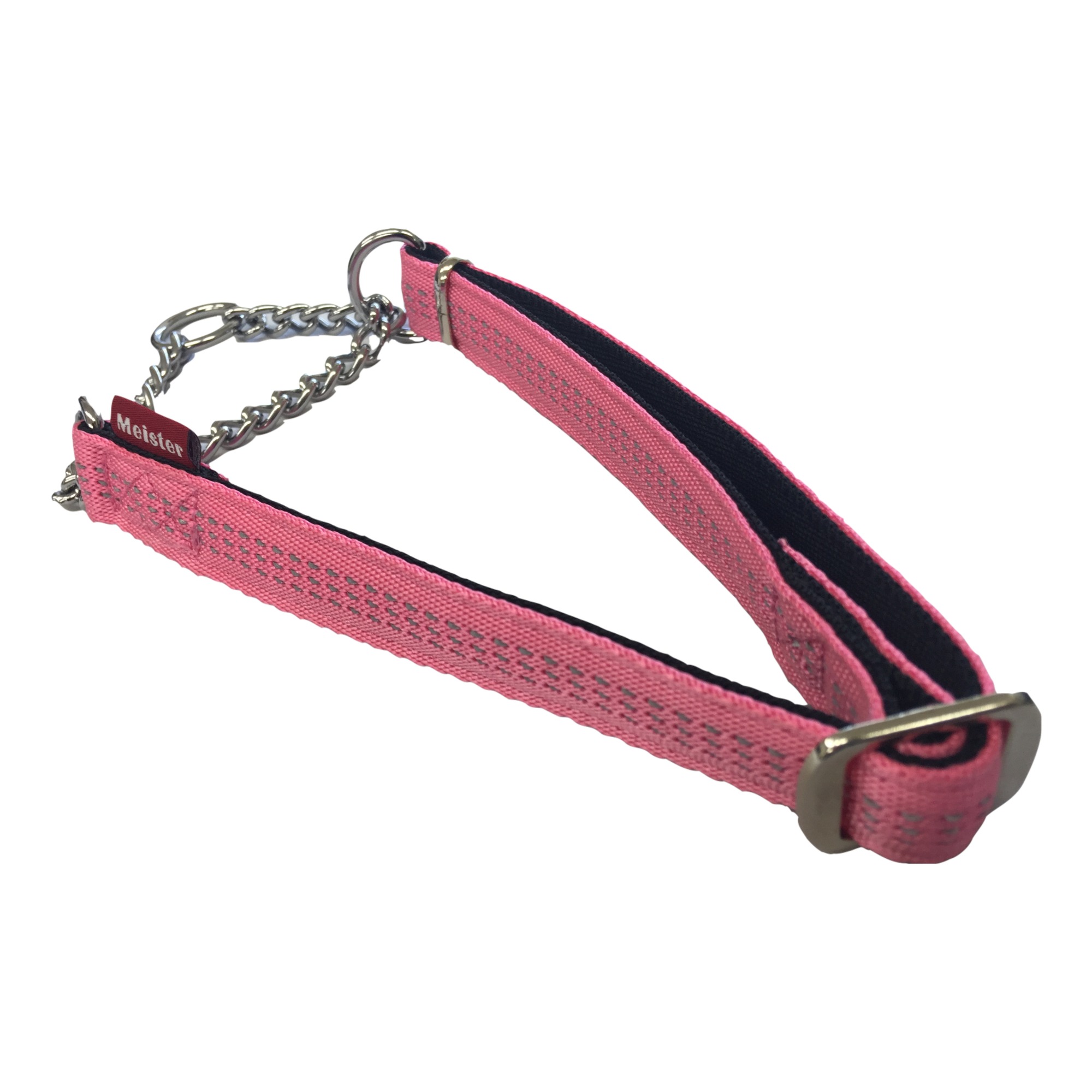 [商品サイズ(mm)]40×30×200[商品サイズ(mm)]75[原材料]本体：ナイロン・ポリエステル鎖：鉄[商品説明]しつけ訓練におすすめです。夜のお散歩も安心な反射式です。[使用方法・給与方法]中型犬用体重15kg以下用サイズ:首回り...