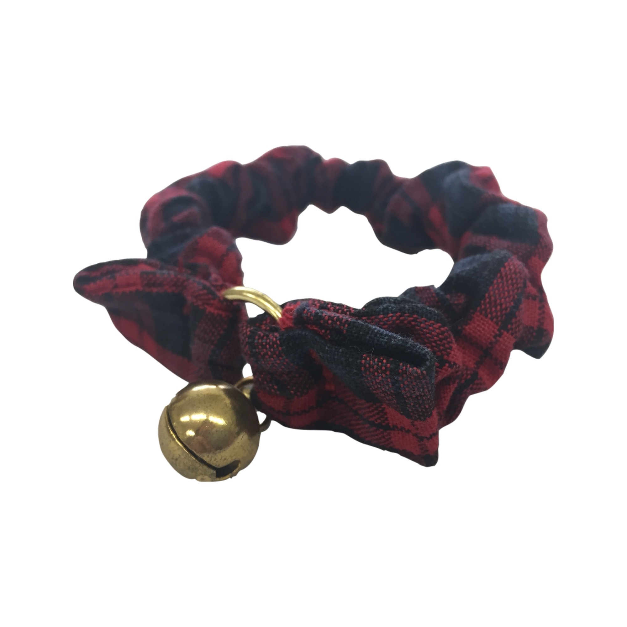 [商品サイズ(mm)]50×20×50[単品重量(g)]25 [原材料]コットン[商品説明]猫用飾り首輪[使用方法・給与方法]ネコ用体重5kg以下首回り約16~21cm材質:コットン・ゴム紐[使用上の注意]・表示サイズと体重を目安に大きめの...