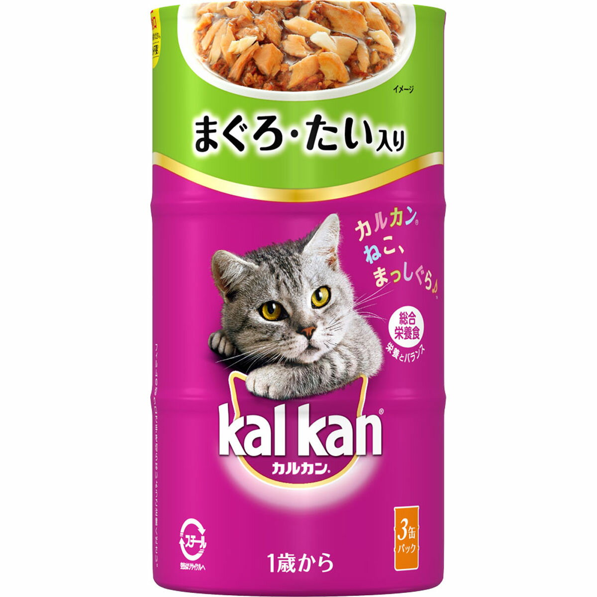 [商品サイズ(mm)]75×75×145[単品重量(g)]620 [エネルギー]85kcal/1缶[栄養成分]たんぱく質8.0％以上、脂質1.0％以上、粗繊維1.0％以下、灰分3.0％以下、水分87.0％以下[原材料]魚類（かつお、白身魚、...