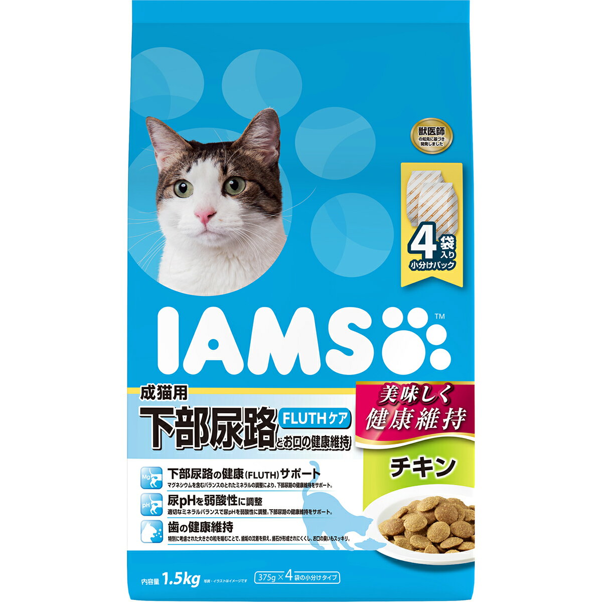 [商品サイズ(mm)]200×140×353[単品重量(g)]1550 [エネルギー]369kcal/100g[栄養成分]たんぱく質33.0％以上、脂質12.5％以上、粗繊維3.0％以下、灰分10.0％以下、水分7.5％以下[原材料]小麦、...