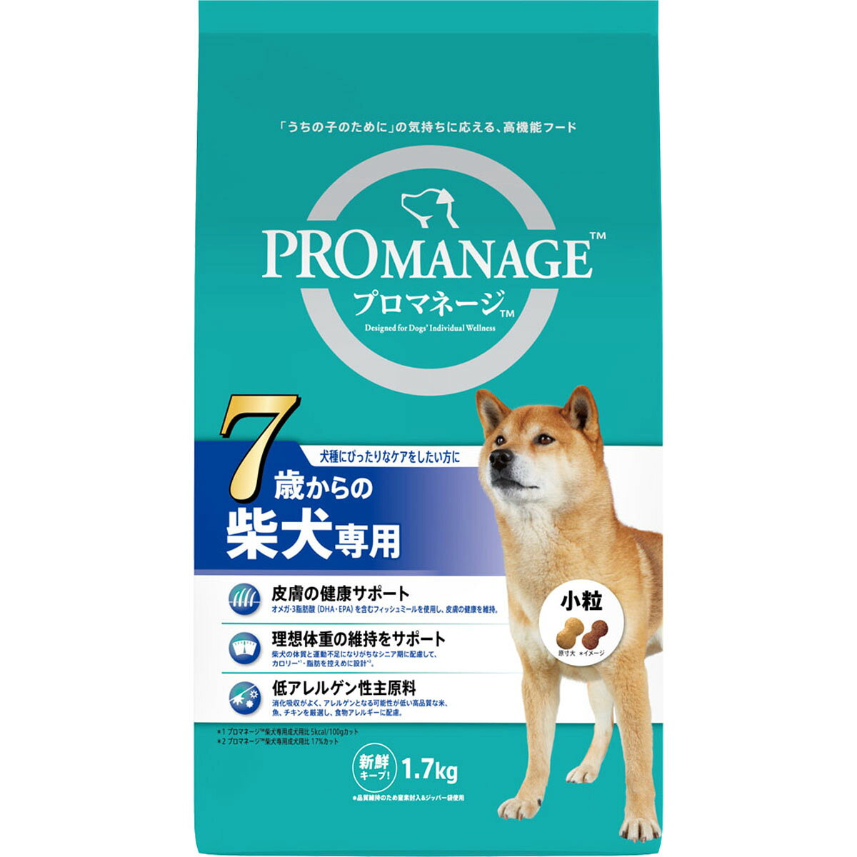 [商品サイズ(mm)]200×100×345[単品重量(g)]1730 [エネルギー]345kcal/100g[栄養成分]たんぱく質22.5％以上、脂質10.0％以上、粗繊維4.0％以下、灰分10.5％以下、水分10.0％以下[原材料]米、...