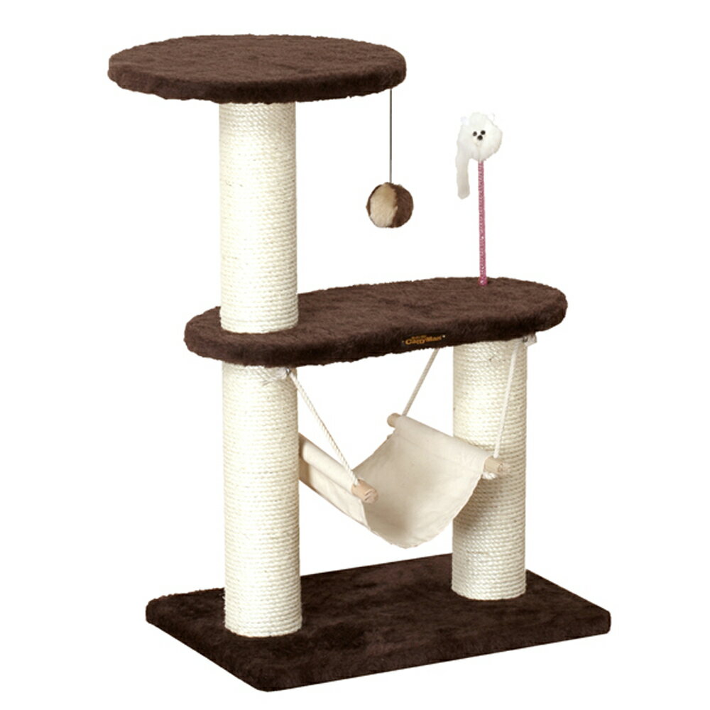 [商品サイズ(mm)]560×330×760[単品重量(g)]5375 [原材料]パーチクルボード・紙管・麻縄[商品説明]モダンでシックなカラーとデザイン。どんな部屋でもコーディネートが楽しめます。＜対象：猫＞[使用方法・給与方法]ご使用前...