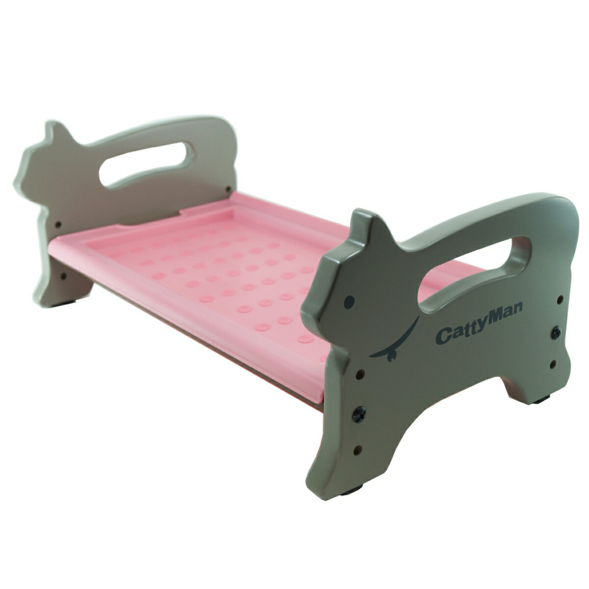 [商品サイズ(mm)]230×350×45[単品重量(g)]900 [原材料]MDF、ABS樹脂、TPR、天然木[商品説明]持ち運べるトレーにもなる、樹脂製テーブルを採用。お手入れ簡単・いつでも清潔に使える食器台[使用方法・給与方法]●サイ...