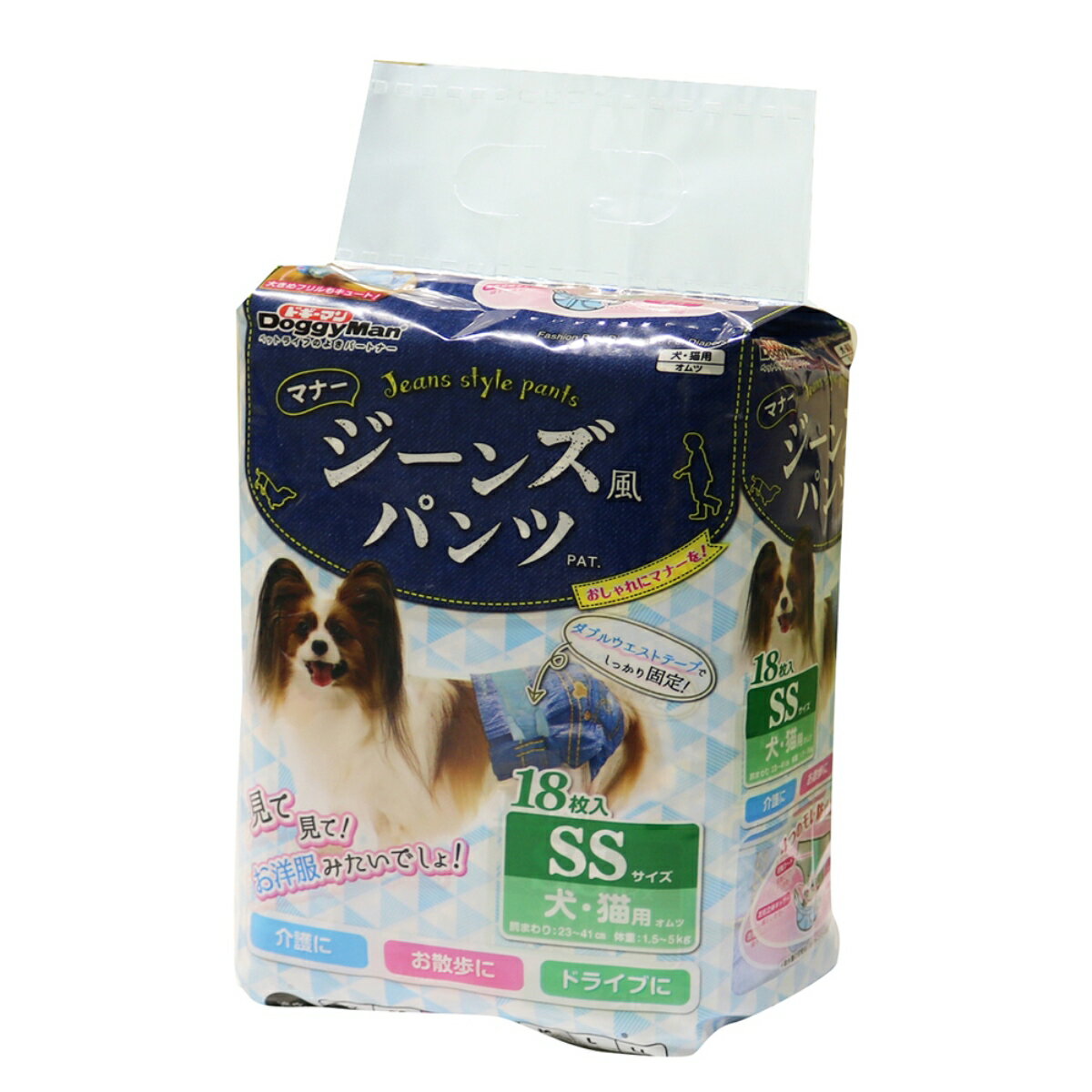 [商品サイズ(mm)]140×100×195[単品重量(g)]350 [原材料]表面材：ポリプロピレン／吸水材：綿状パルプ、高分子吸水材／防水材：ポリプロピレン／止着材：面状テープ（ポリプロピレン）／伸縮材：ポリプロピレン、エラストマー／結...