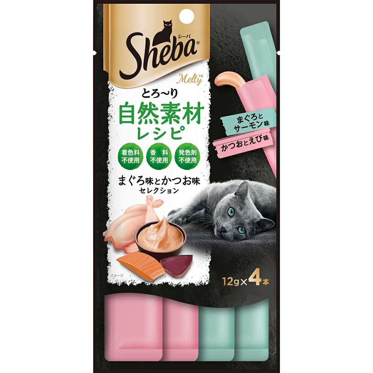 [商品サイズ(mm)]110×9×210[単品重量(g)]55 [エネルギー]8kcal/1本[栄養成分]たんぱく質5.0％以上、脂質0.2％以上、粗繊維0.5％以下、灰分3.0％以下、水分90.0％以下[原材料]鶏肉、魚類（かつお、サーモ...