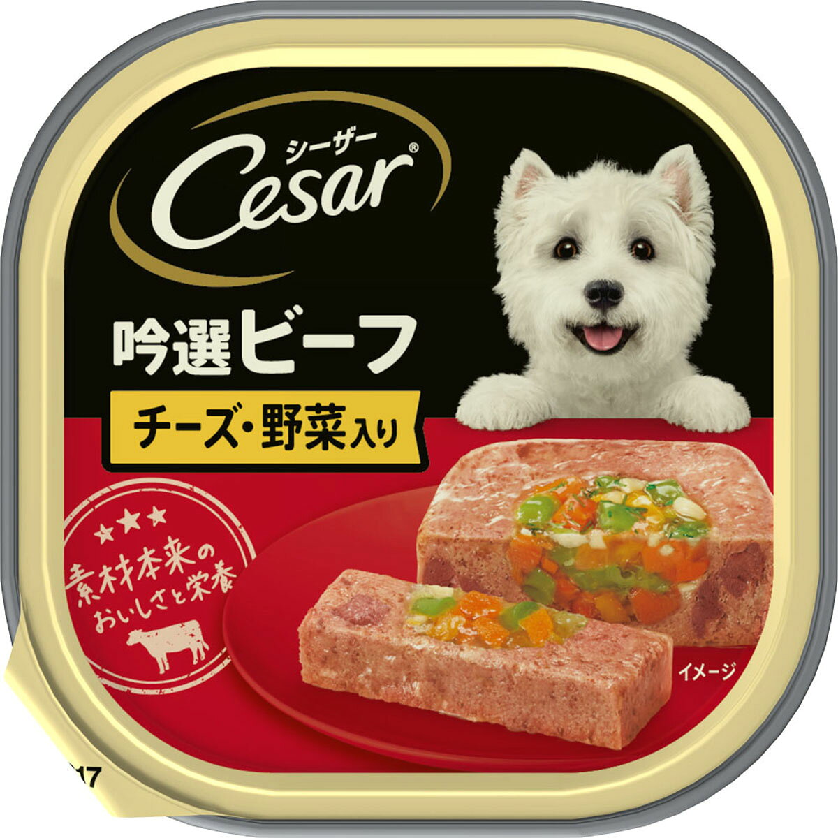 [商品サイズ(mm)]88×88×27[単品重量(g)]111 [エネルギー]65kcal/100g[栄養成分]たんぱく質5.0％以上、脂質2.0％以上、粗繊維1.0％以下、灰分3.0％以下、水分89.0％以下[原材料]肉類（チキン、ビーフ...