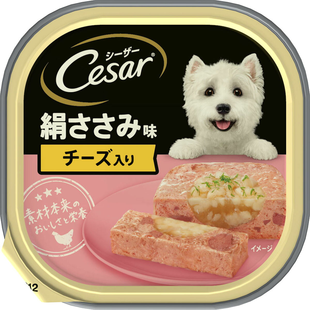[商品サイズ(mm)]88×27×88[単品重量(g)]111 [エネルギー]60kcal/100g[栄養成分]たんぱく質5.0％以上、脂質2.5％以上、粗繊維1.5％以下、灰分3.0％以下、水分89.0％以下[原材料]肉類（チキン、ラム、...