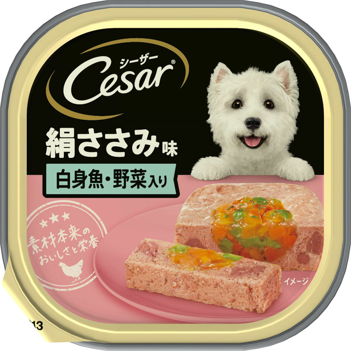 [商品サイズ(mm)]88×27×88[単品重量(g)]111 [エネルギー]60kcal/100g[栄養成分]たんぱく質5.0％以上、脂質2.0％以上、粗繊維2.0％以下、灰分3.0％以下、水分89.0％以下[原材料]肉類（チキン、ラム、...