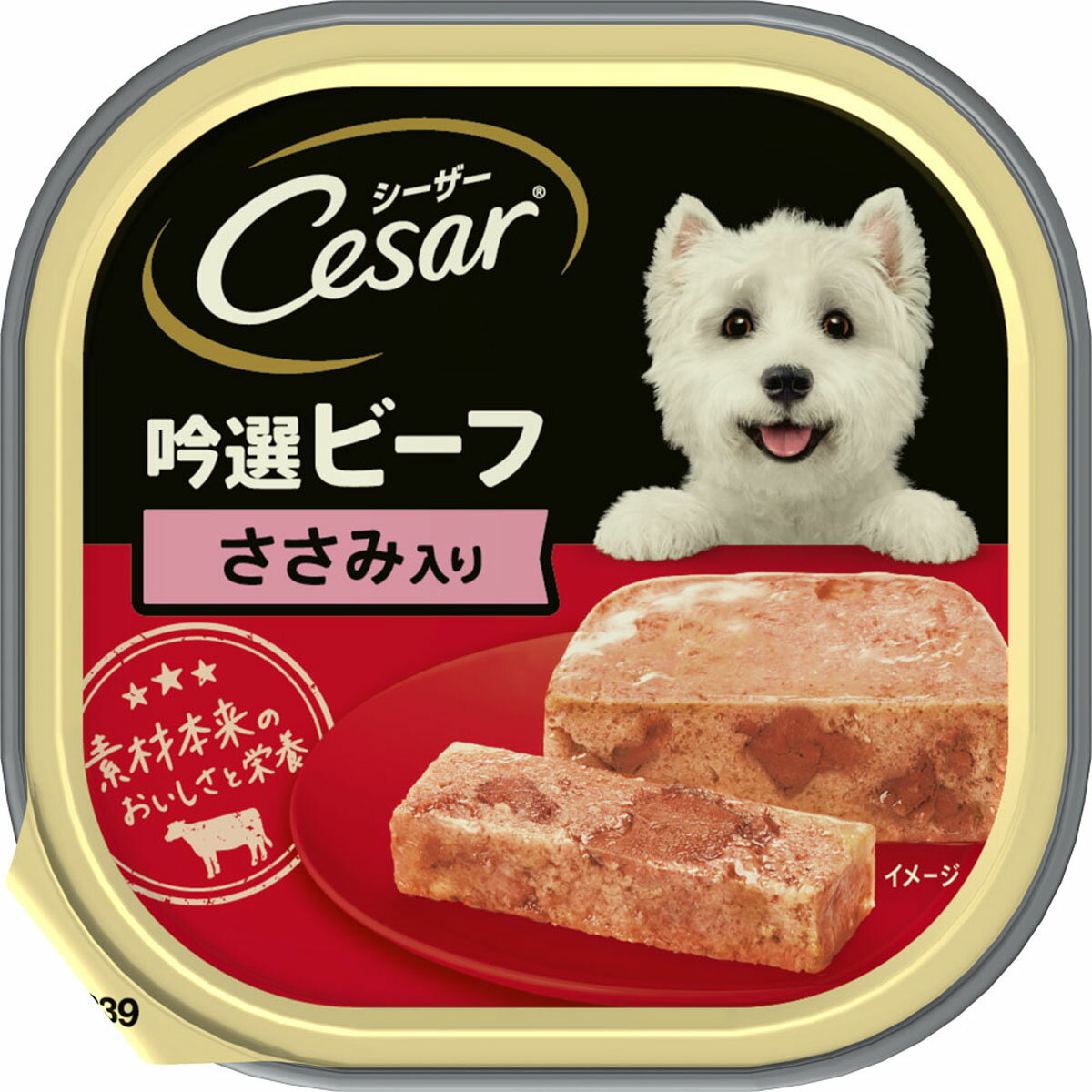 [商品サイズ(mm)]88×27×88[単品重量(g)]111 [エネルギー]70kcal/100g[栄養成分]たんぱく質5.0％以上、脂質2.0％以上、粗繊維1.0％以下、灰分3.0％以下、水分89.0％以下[原材料]肉類（チキン、ビーフ...