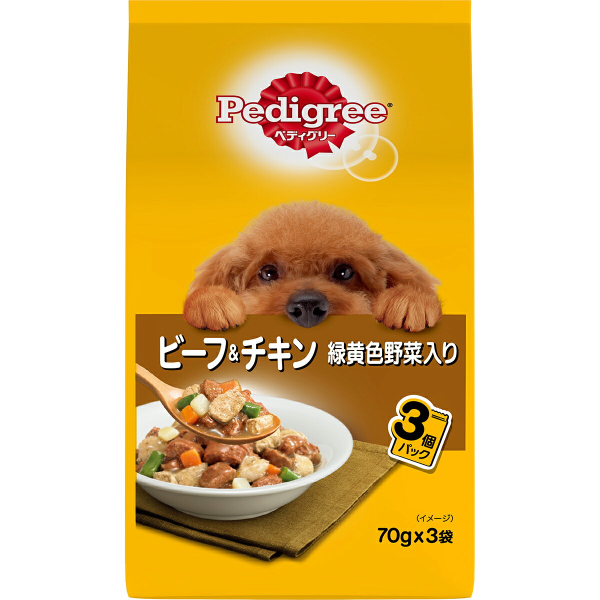 [商品サイズ(mm)]95×46×165[単品重量(g)]230 [エネルギー]75kcal/100g[栄養成分]たんぱく質6.0％以上、脂質3.0％以上、粗繊維1.0％以下、灰分3.0％以下、水分86.0％以下[原材料]肉類（チキン、ビー...