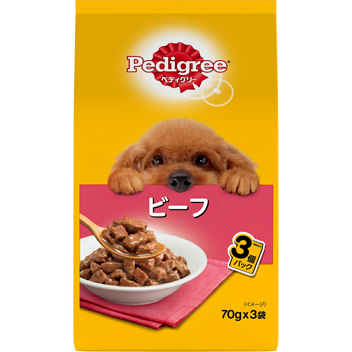 [商品サイズ(mm)]95×46×165[単品重量(g)]230 [エネルギー]75kcal/100g[栄養成分]たんぱく質6.0％以上、脂質3.0％以上、粗繊維1.0％以下、灰分3.0％以下、水分86.0％以下[原材料]肉類（チキン、ビー...