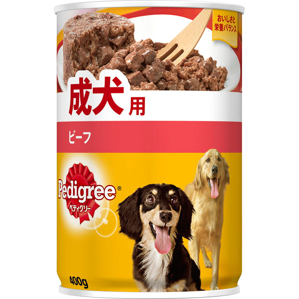 [商品サイズ(mm)]75×75×110[単品重量(g)]478 [エネルギー]90kcal/100g[栄養成分]たんぱく質5.0％以上、脂質4.0％以上、粗繊維1.5％以下、灰分2.5％以下、水分85.0％以下[原材料]肉類（チキン、ビー...