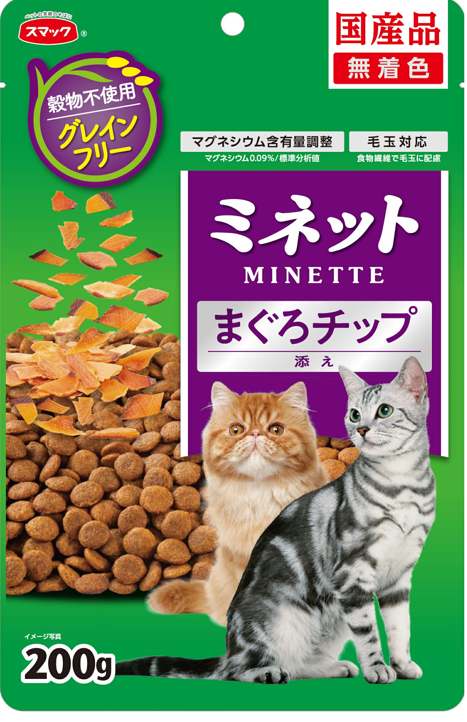 [商品サイズ(mm)]150×70×240[単品重量(g)]200 [エネルギー]370kcal/100g[栄養成分]【たんぱく質】35.0%以上【脂質】12.0%以上【粗繊維】4.0%以下【灰分】9.0%以下【水分】10.0%以下【カルシ...