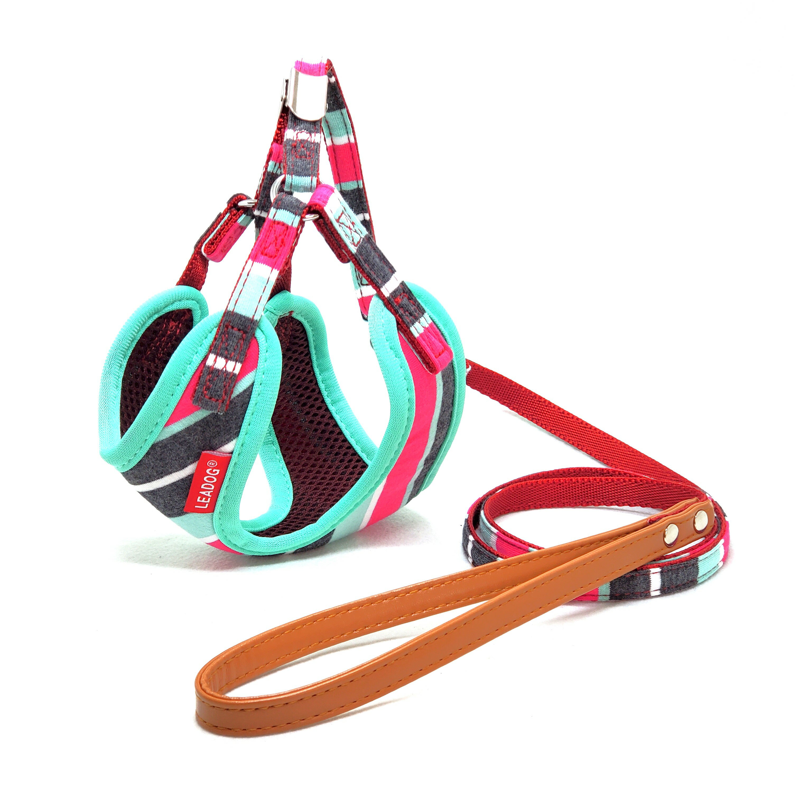 [商品サイズ(mm)]100×30×1200[単品重量(g)]45 [原材料]ナイロン[商品説明]犬用胴輪付きリード[使用方法・給与方法]ハーネス部分の穴に前足を通して、金具を適切な位置で留めて装着完了です。[使用上の注意]お散歩専用アイテ...