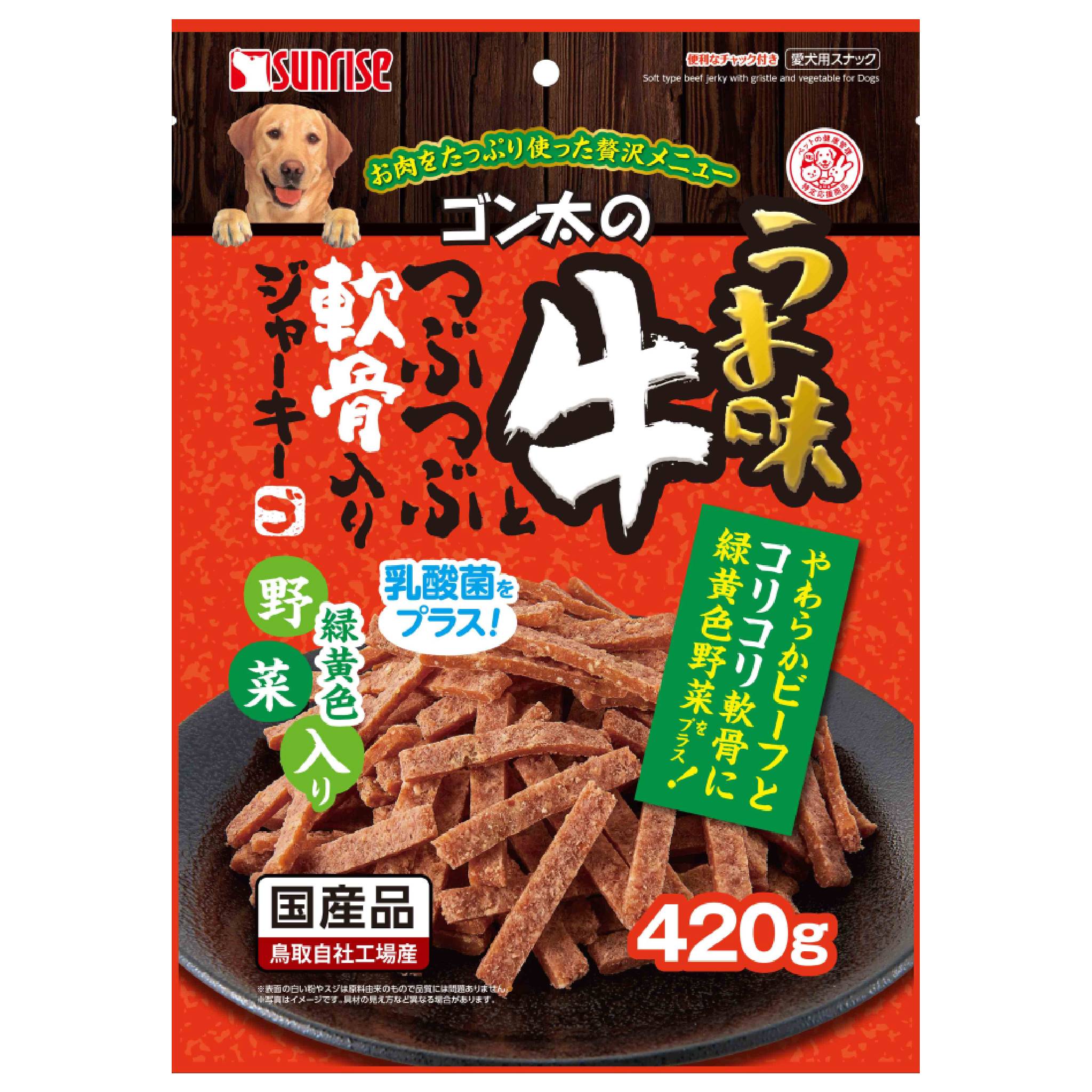 [商品サイズ(mm)]220×40×310[単品重量(g)]439 [エネルギー]275kcal/100g[栄養成分]たんぱく質24.1％以上、脂質1.1％以上、粗繊維7.0％以下、灰分5.0％以下、水分25.0％以下[原材料]穀類、肉類［...