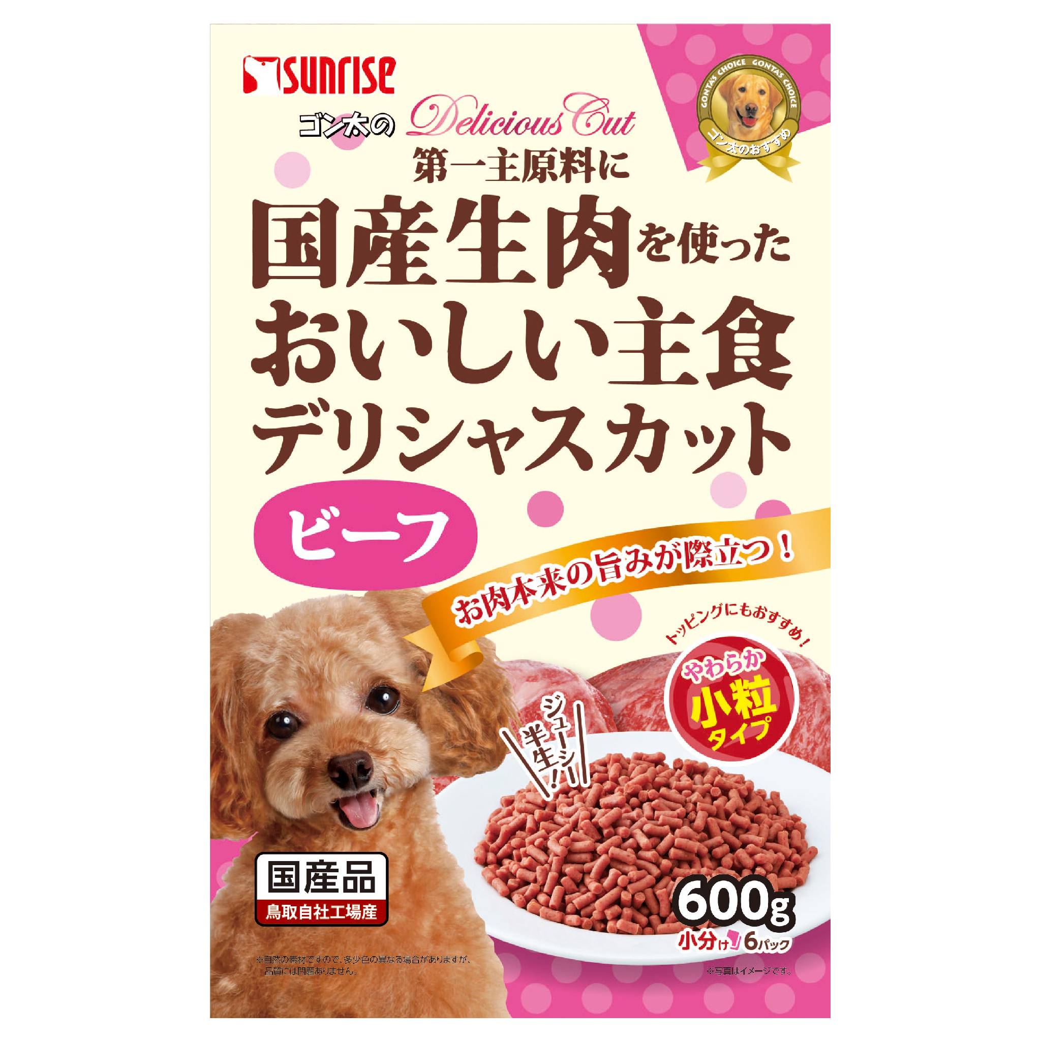 [商品サイズ(mm)]150×48×240[単品重量(g)]661 [エネルギー]230kcal/100g[栄養成分]たんぱく質10.0％以上、脂質3.3％以上、粗繊維3.0％以下、灰分9.0％以下、水分45.0％以下[原材料]肉類（ビーフ...
