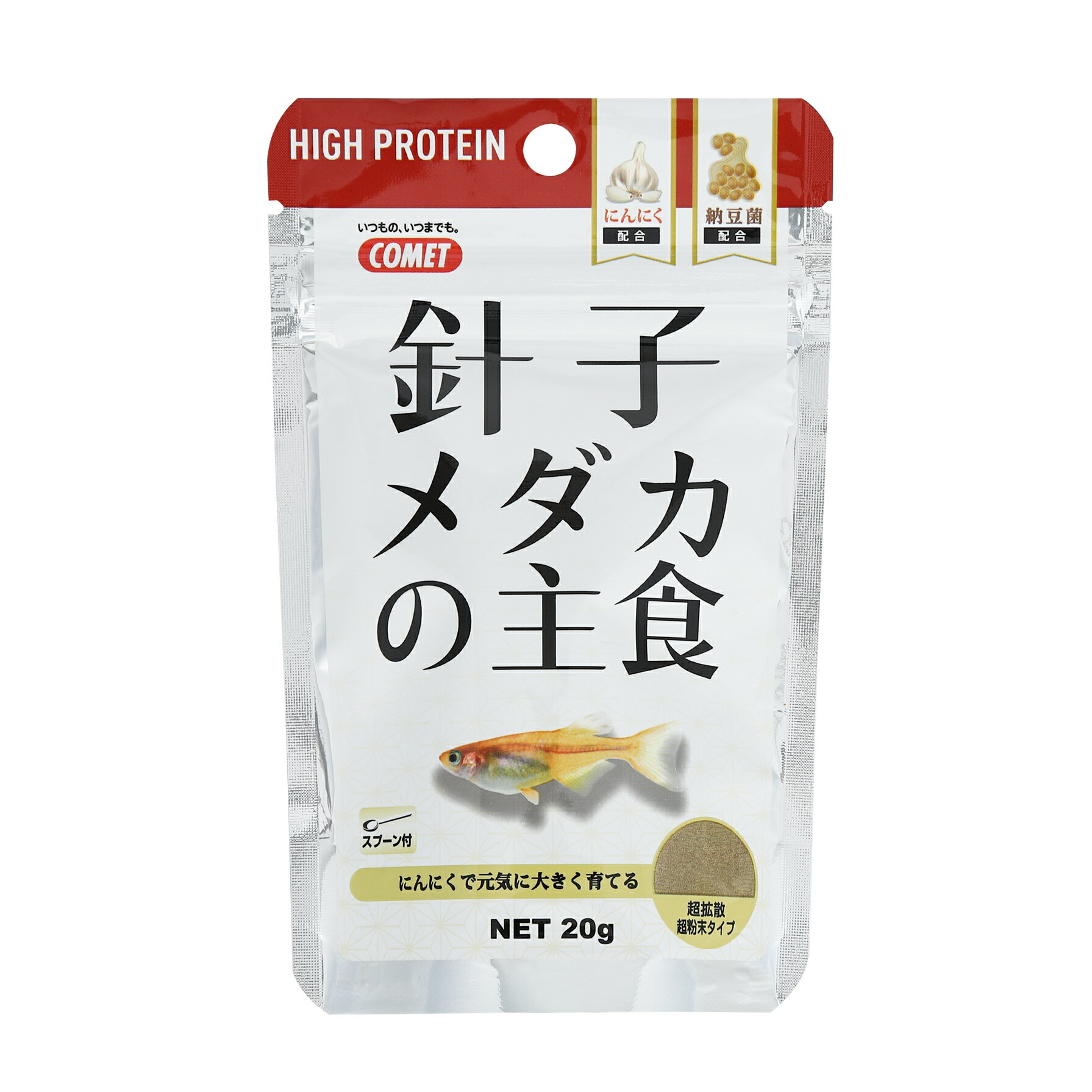 [商品サイズ(mm)]90×30×145[単品重量(g)]25 [栄養成分]たんぱく質50％以上、脂質7％以上、粗繊維3％以下、灰分15％以下、水分11％以下[原材料]フィッシュミール、小麦粉、フィッシュオイル、大豆ミール、エビミール、イカ...