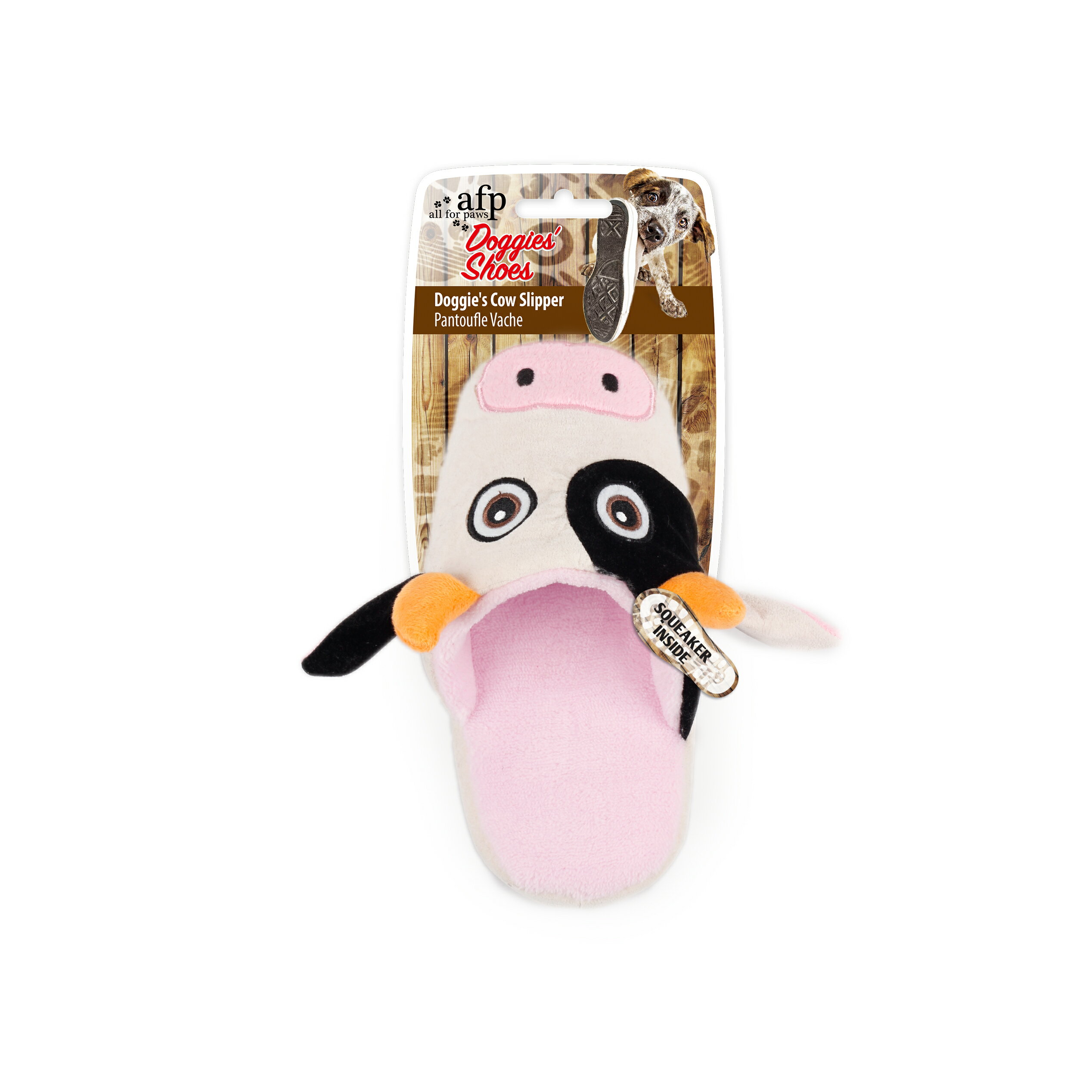 [商品サイズ(mm)]250×110×160[単品重量(g)]75 [原材料]ポリエステル、プラスティック[商品説明]ワンコが大好きなスリッパの形をした犬用の噛む玩具。[使用方法・給与方法]ペットがおもちゃで遊ぶときは飼い主さんと一緒に遊ん...