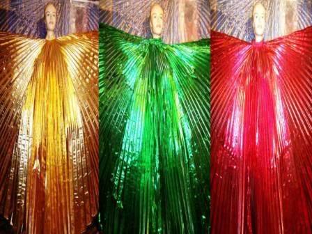 エジプト製高品質 ベリーダンス衣装 ハンドメイドで製作される細部までしっかりと製作されています ISIS WINGSラメが使用された生地になります ご購入の際、カラーを選択ください ブロンズ・グリーン・フクシャ・ターコイズ レパード・シルバ...